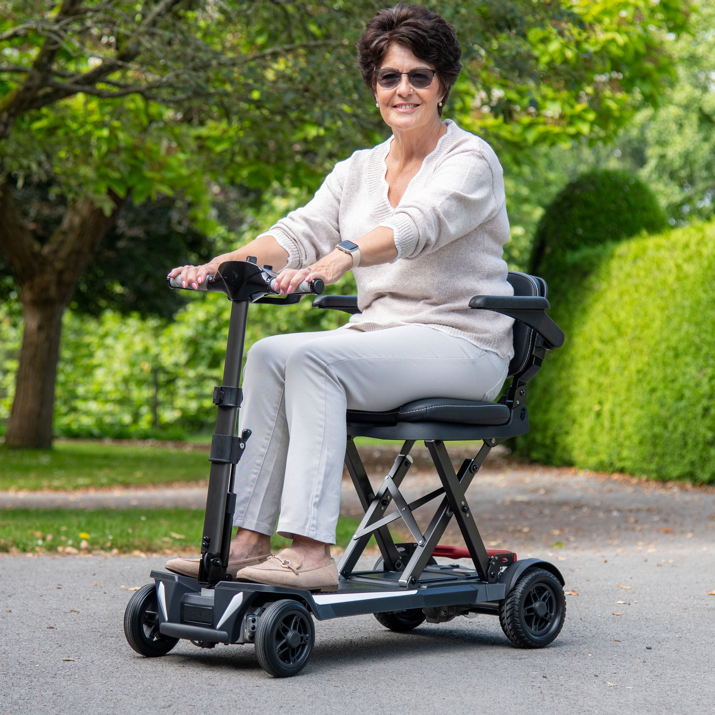 The Fold-Flat - Easily Liftable Folding Travel Scooter – Mobility ...