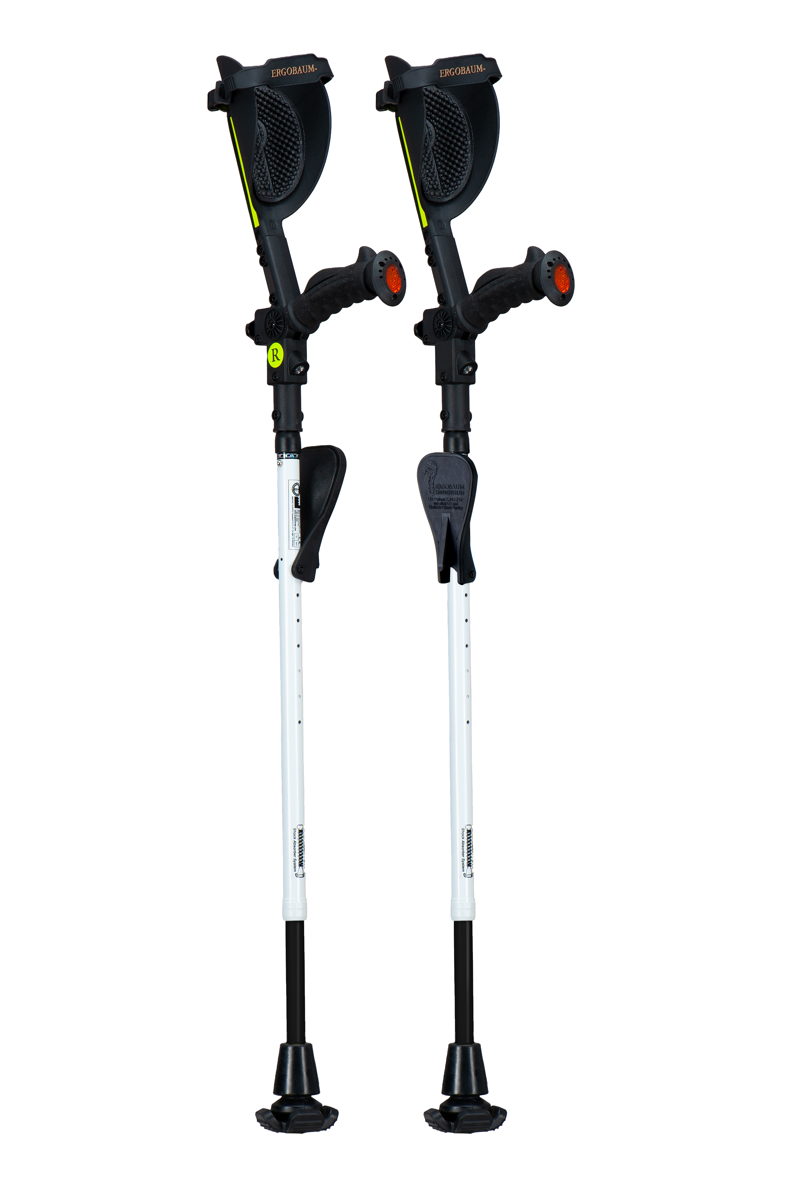 Ergobaum 7G Spring-Loaded Long-Term Crutches – Mobility Online